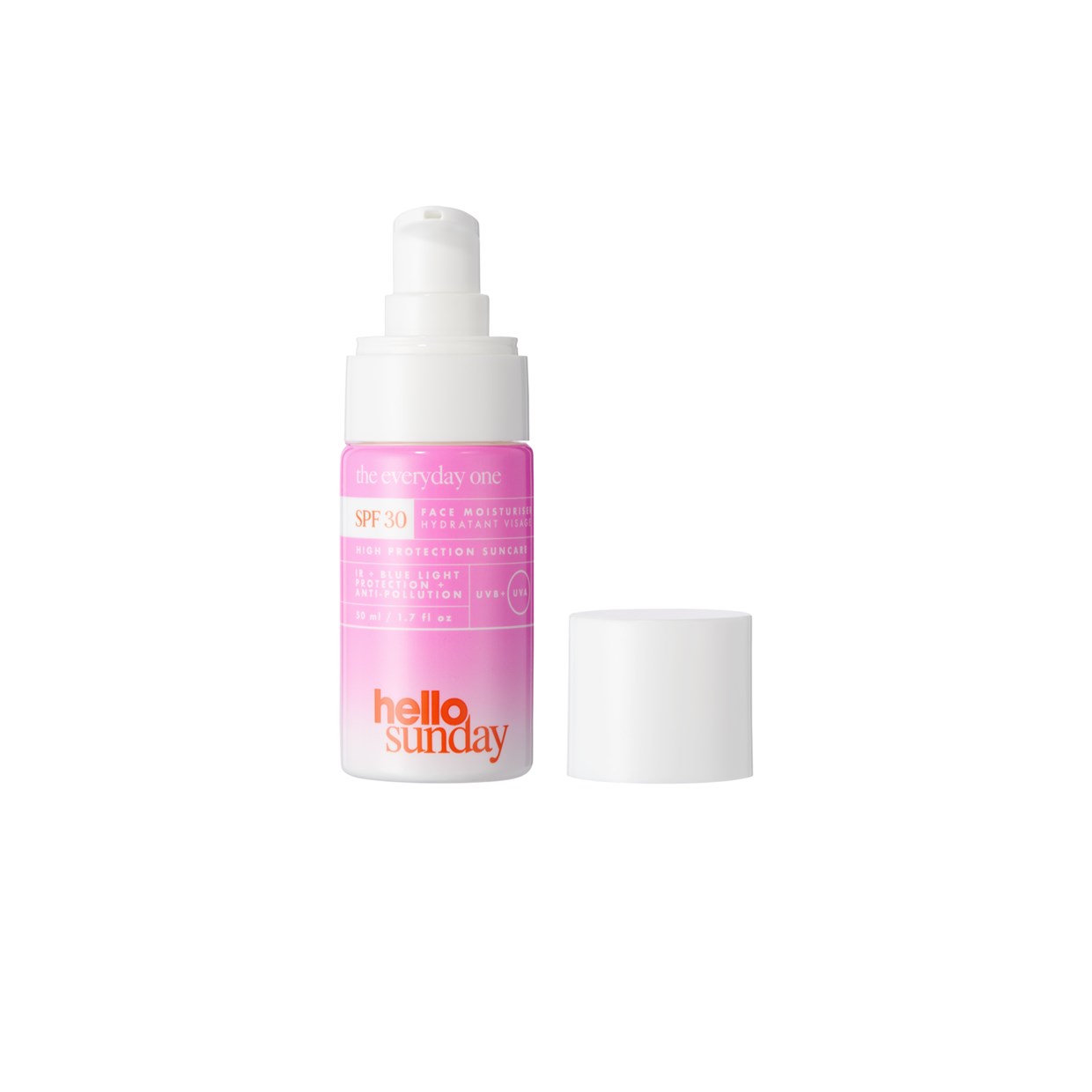 Achetez Hello Sunday Face Moisturiser SPF30 50ml | Beauty Plaza