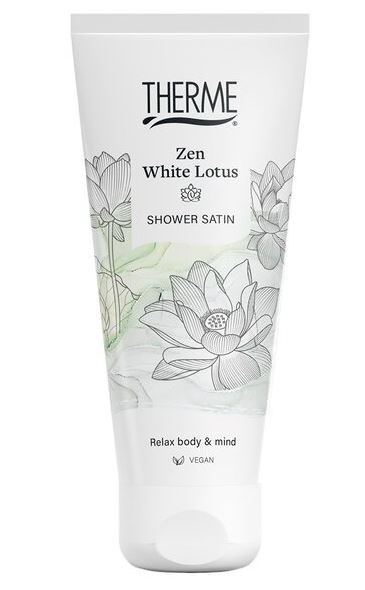 Buy Therme Zen White Lotus Shower Satin 200ml | Beauty Plaza