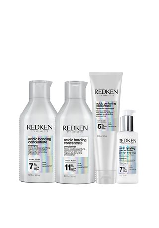 Redken Haircare Acidic Bonding Concentrate ABC Shampoo + Conditioner ...