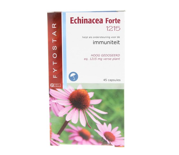 Fytostar Weerstand Echinacea Forte 1215 45Capsules kopen | Beauty Plaza