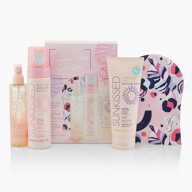 Achetez Sunkissed Natural Glow Collection - Medium Tanning Gift Set ...